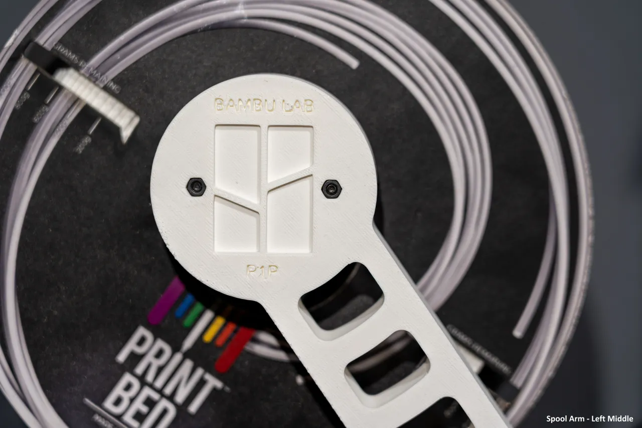 Bambu Lab P1P Spool Arm by sonnyc | Download free STL model ...