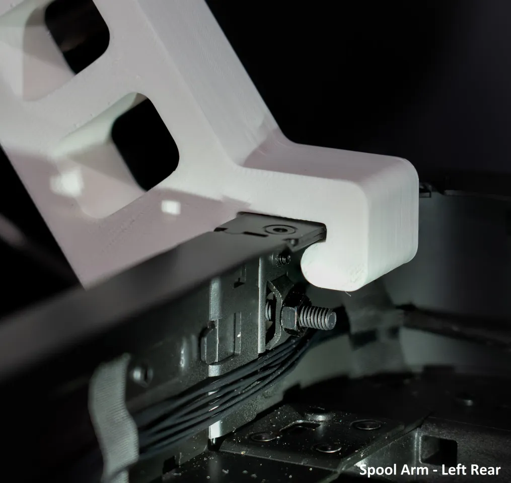 Bambu Lab P1P Spool Arm by sonnyc | Download free STL model ...