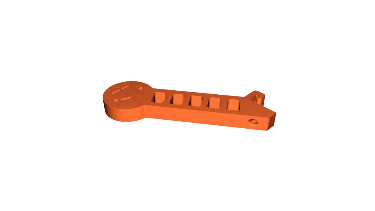 Bambu Lab P1P Spool Arm by sonnyc | Download free STL model ...