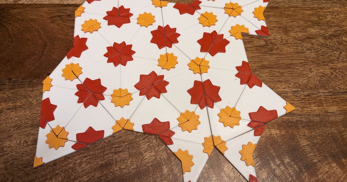 Penrose Tiles by raybetter | Download free STL model | Printables.com