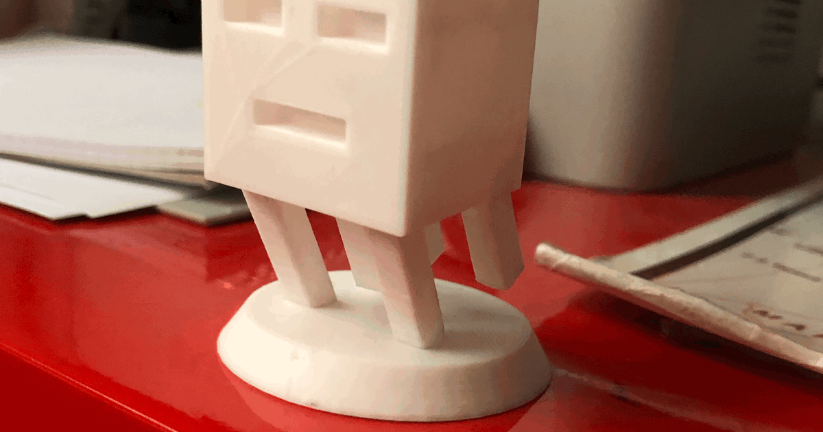 Ghost minecraft by simone morgante | Download free STL model ...