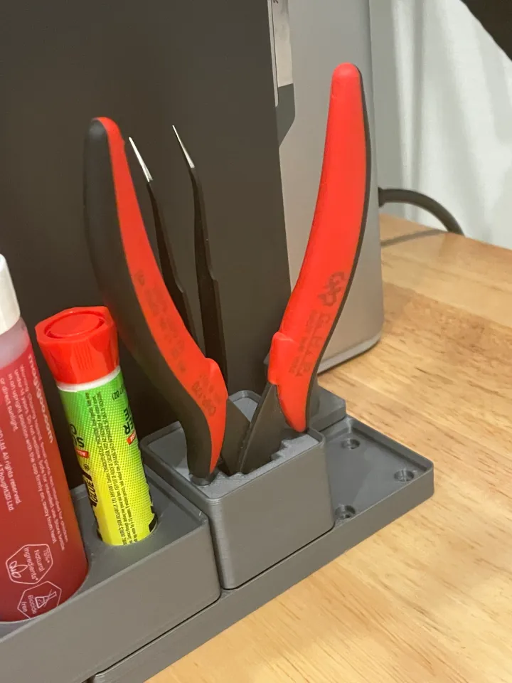 Gridfinity 1x1 Sidecutter and Tweezer Holder by Mushbrandon | Download ...