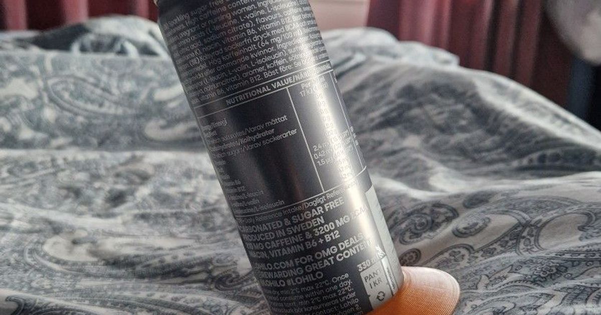 Nocco Red bull can holder for bed and other soft surfaces por Mostly ...