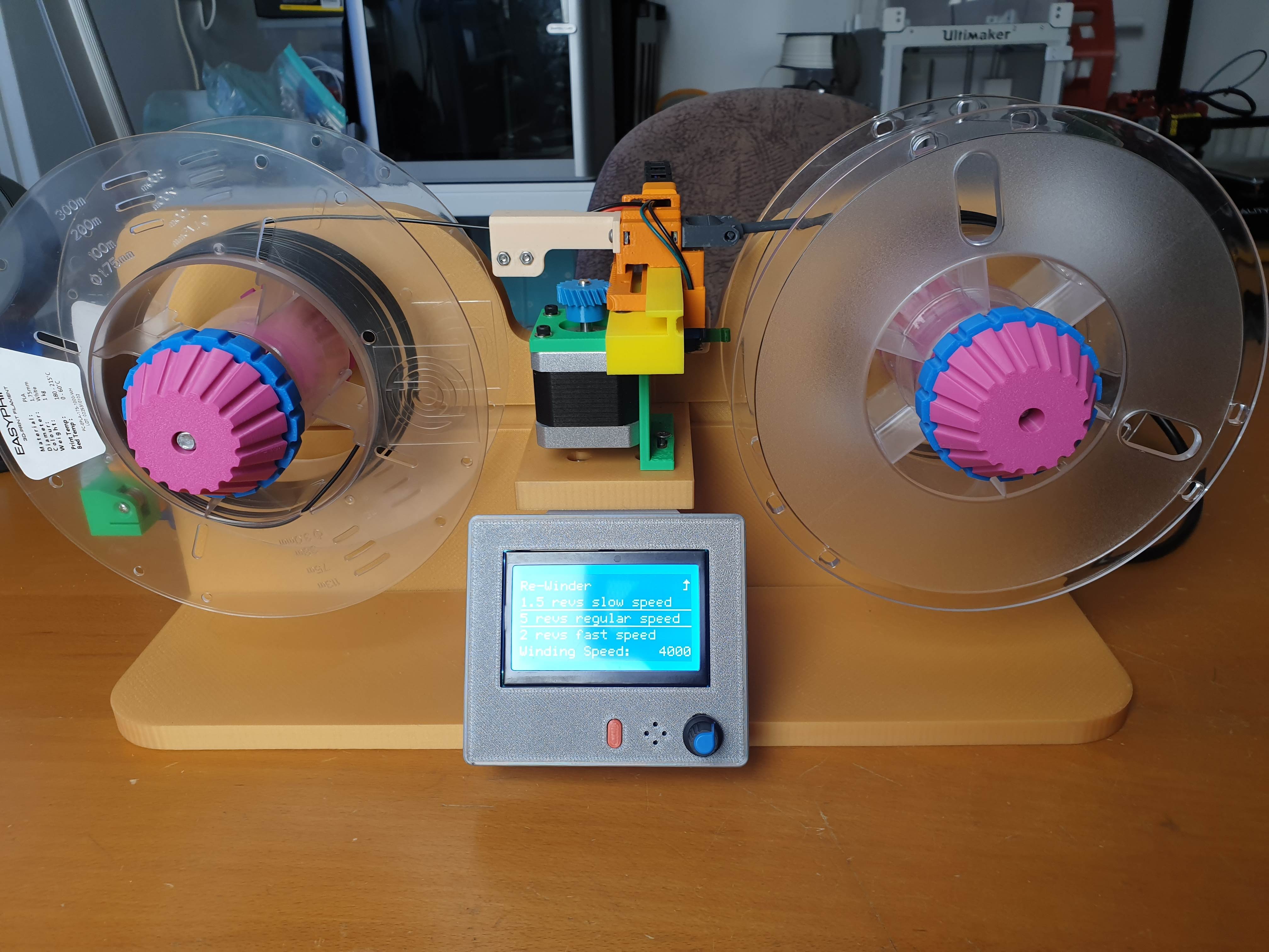 Base for Warpsters Automatic Filament Rewinder von DeeJay_NL | Kostenloses STL-Modell ...