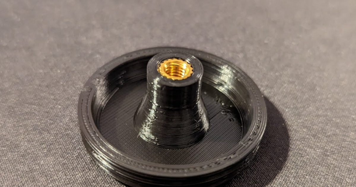 IKEA UPPHETTA french press knob (threaded insert) by hein | Download ...