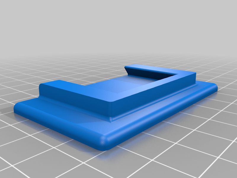 Sliding Wall Mounts for Router by Cosmin | Download free STL model ...