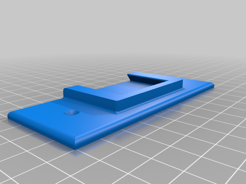 Sliding Wall Mounts for Router by Cosmin | Download free STL model ...