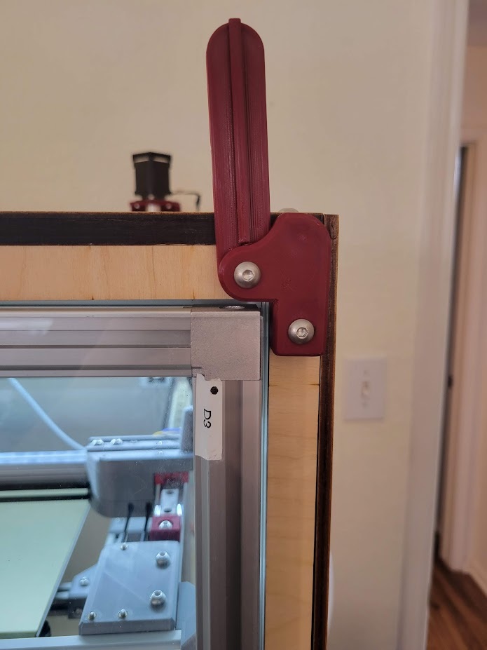 Clock 3 Enclosure Door Latch by jonspaceharper | Download free STL ...