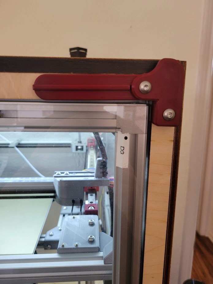 Clock 3 Enclosure Door Latch by jonspaceharper | Download free STL ...