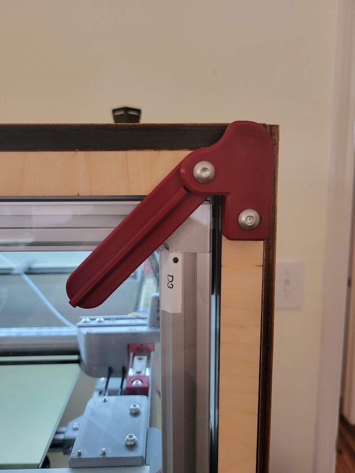 Clock 3 Enclosure Door Latch by jonspaceharper | Download free STL ...
