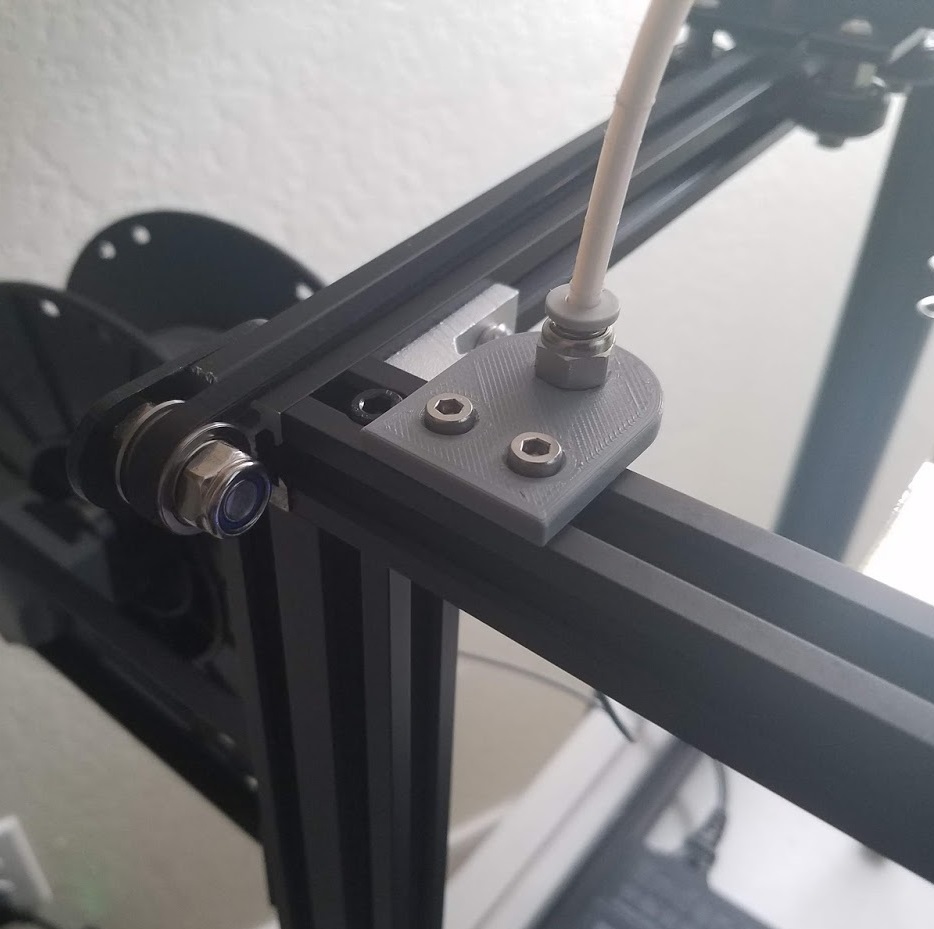 Filament Guide - 2020 Extrusion Mounted by jonspaceharper | Download ...