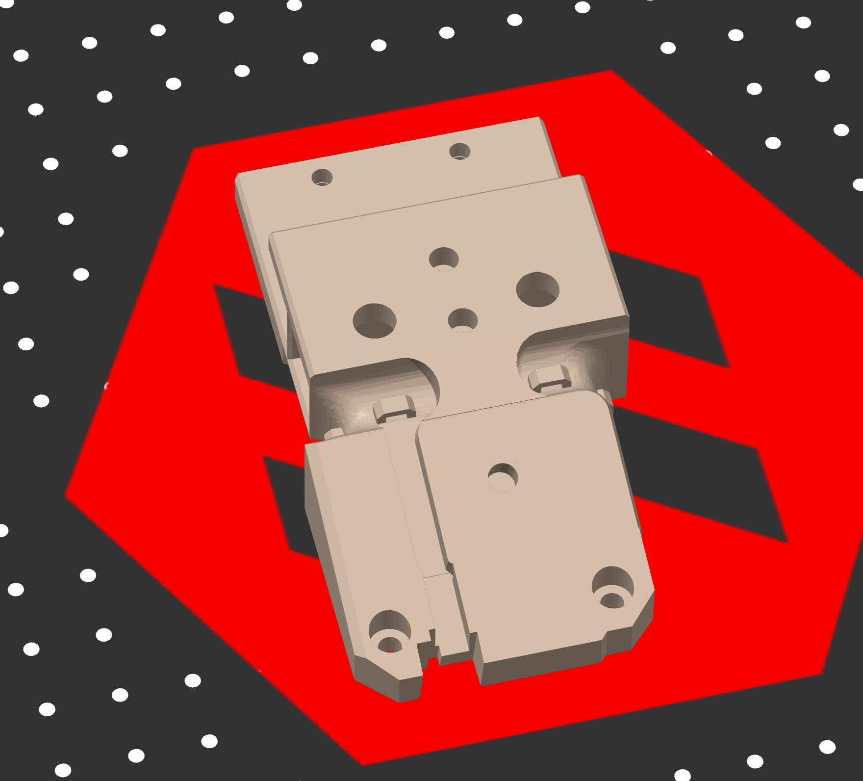 X-carriage for bear extruder single rail upgrage by berthold | Download ...