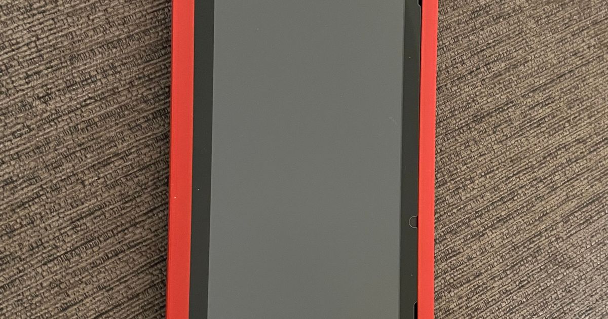 Nintendo switch screen protector fitting jig by legsmell | Download ...