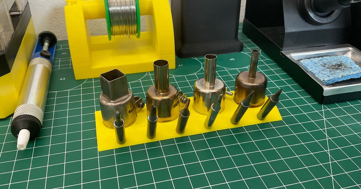 Soldering tip holder by SimplisticShapes | Download free STL model | Printables.com