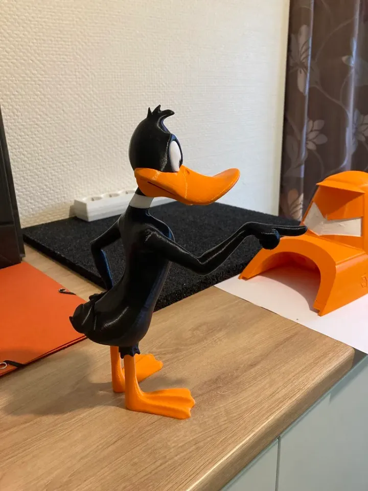 daffy duck from thingivers by dubs49 | Download free STL model ...