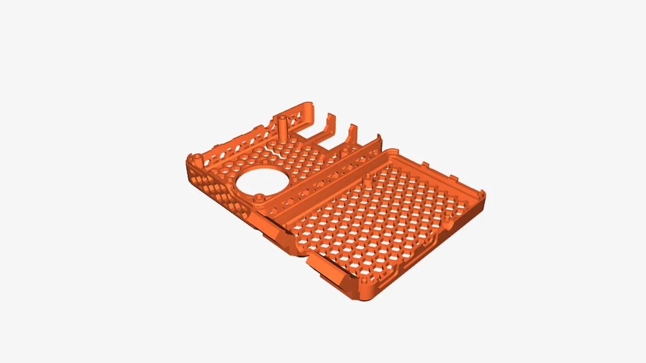 Raspberry Pi4B Prusa Mini Case by darken | Download free STL model ...