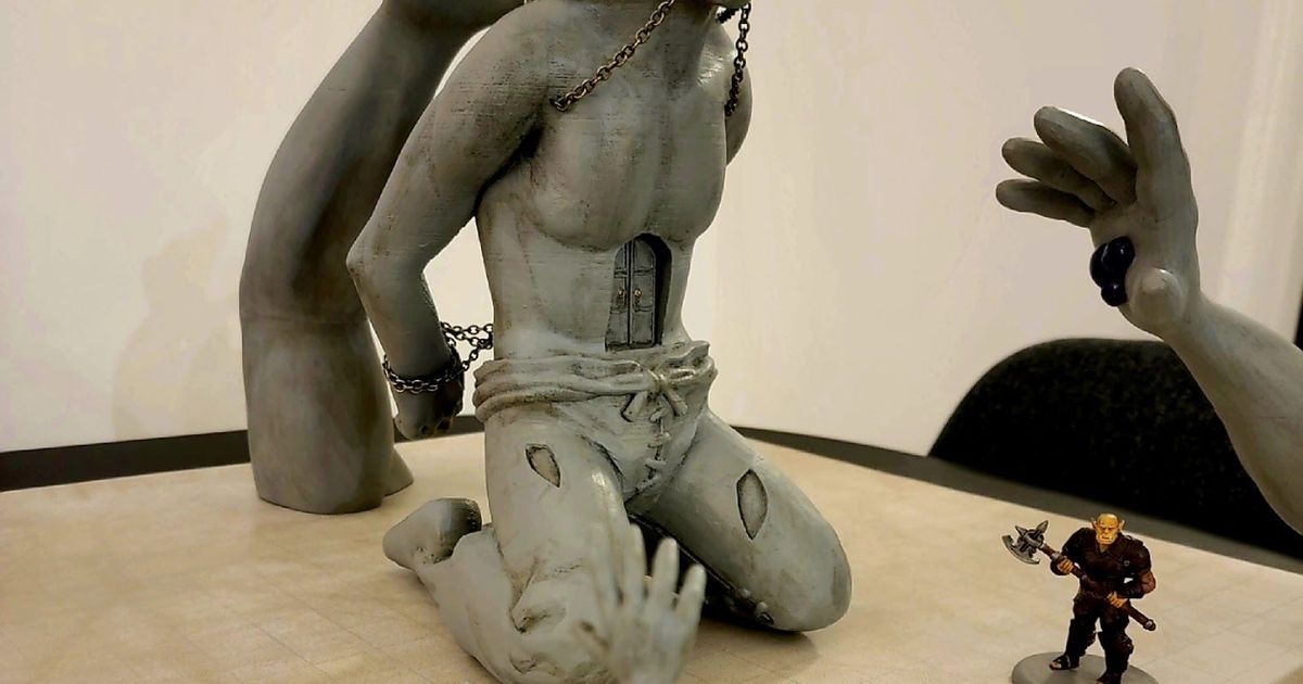 Betrayers Rise Wailing Statue od autora Nitrocubane | Stáhněte si ...