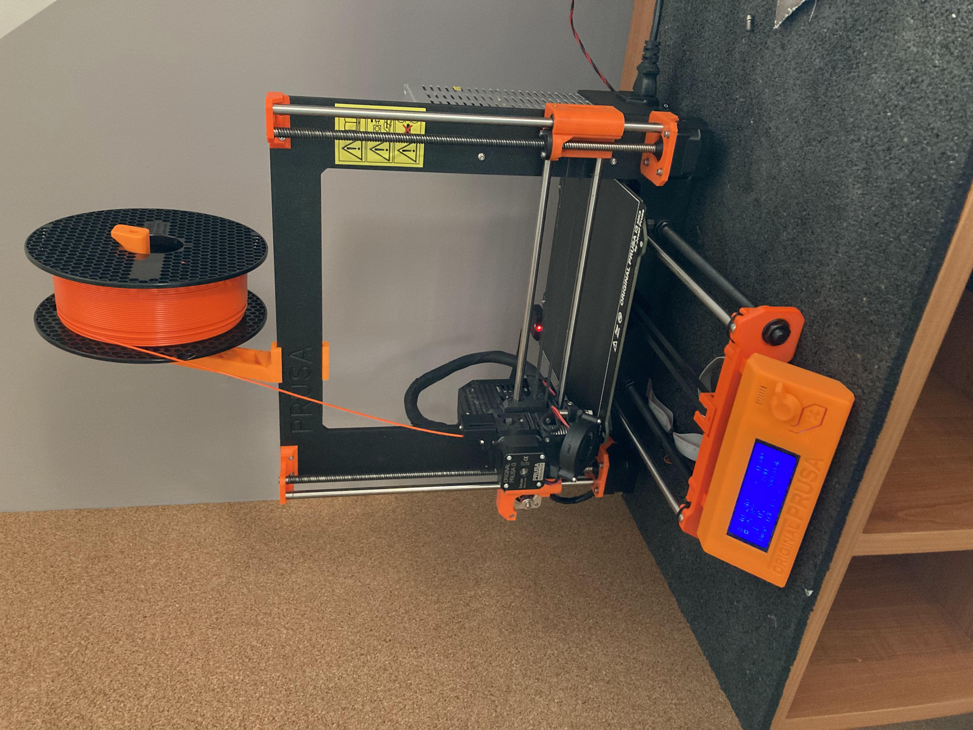 Prusa MK2/S/2.5 Y axis replacement with belt tenisoner by Fejszi ...