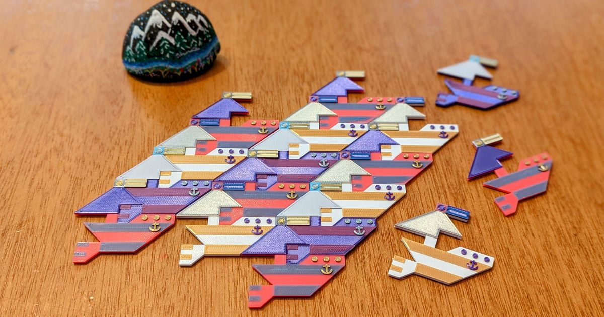 Ship Shapes (with multicolor and magnet versions) by thebrew.shop ...