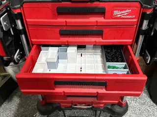 Packout 3 Drawer Gridfinity System by Fidgetthings | Download free STL ...