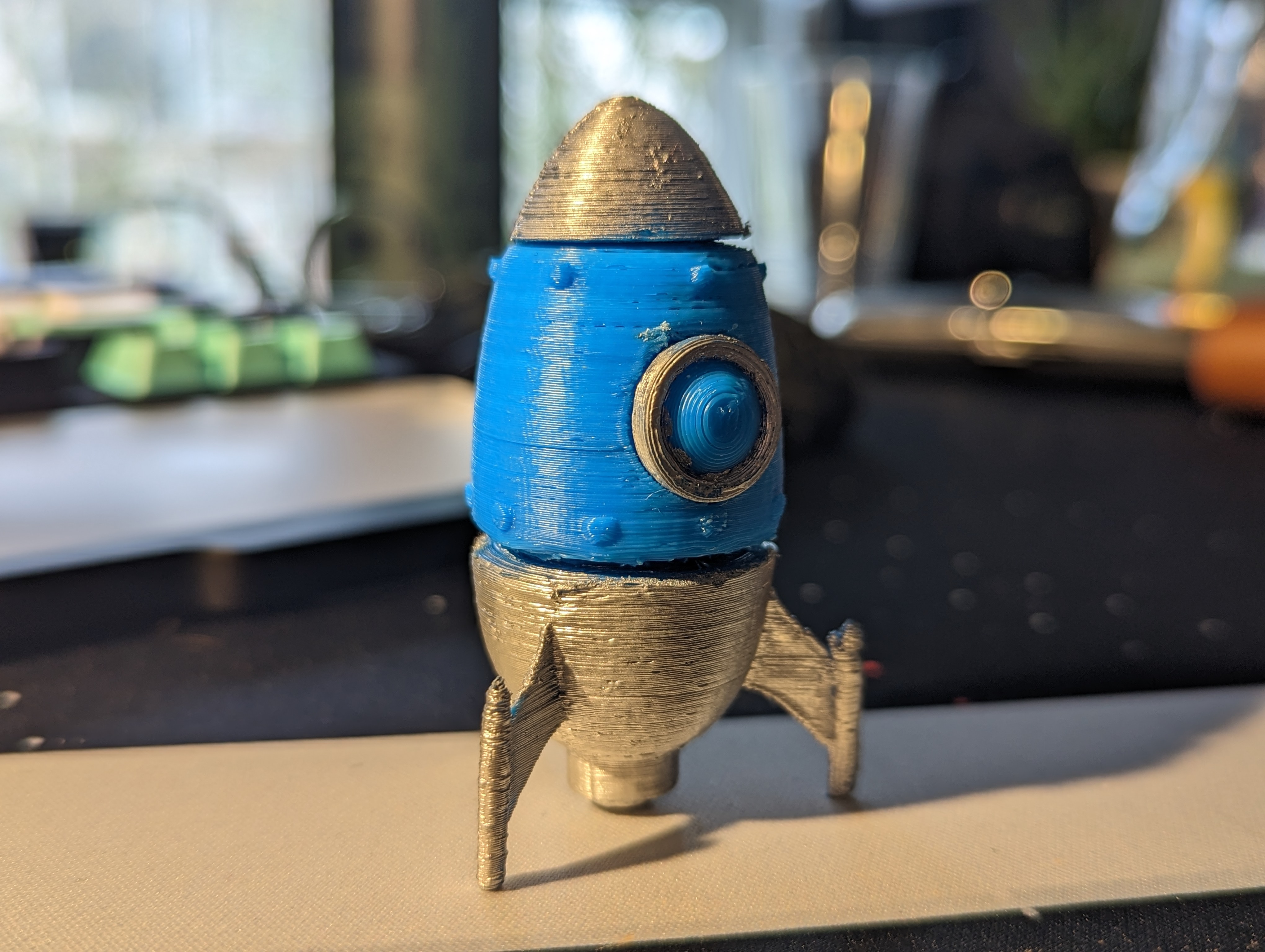 Mini Retro Rocket by lukasmwerner | Download free STL model ...