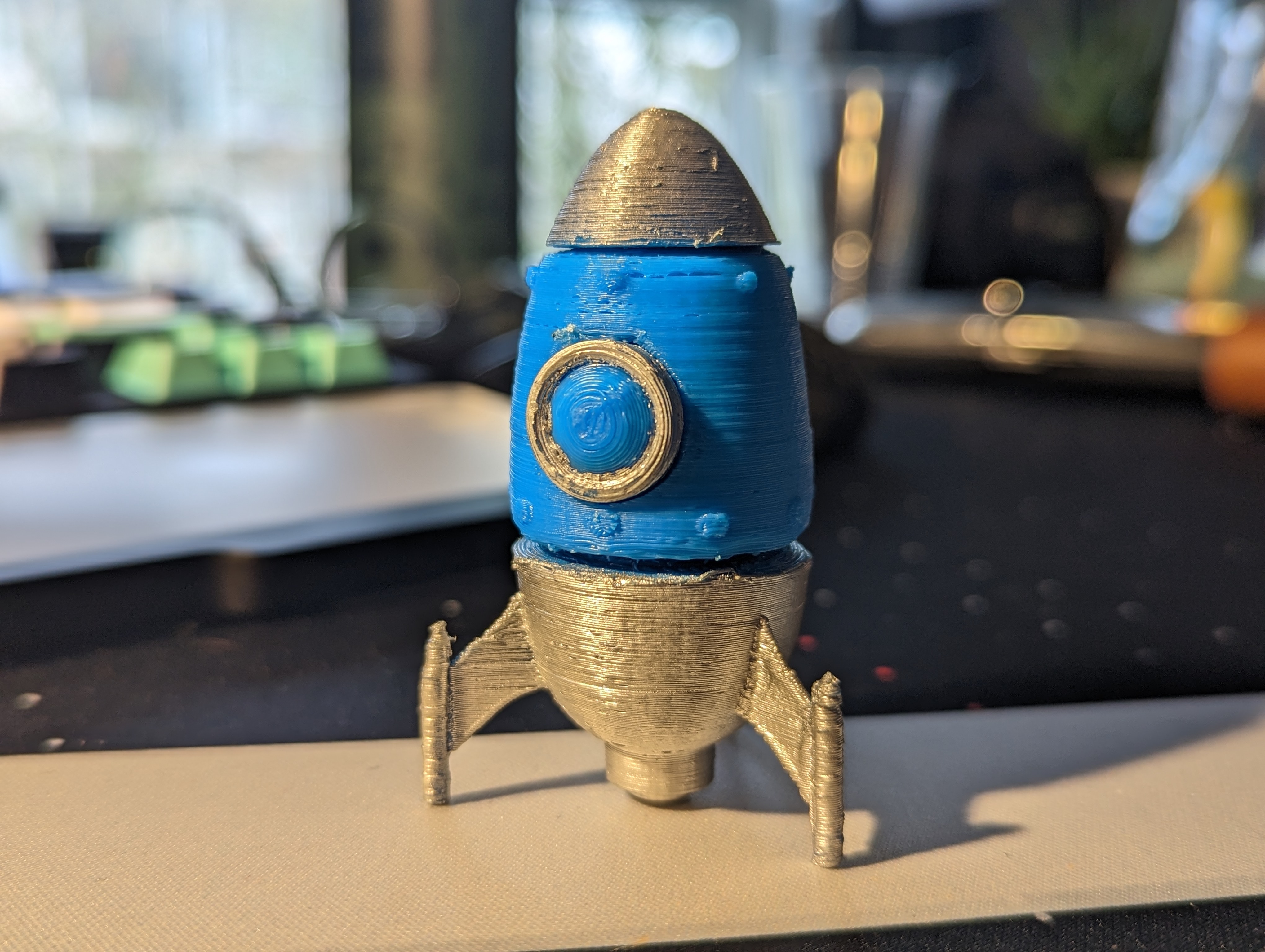 Mini Retro Rocket by lukasmwerner | Download free STL model ...