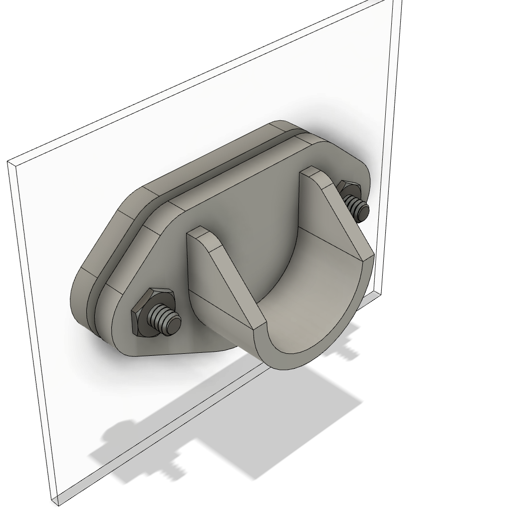 Filament Box Rod Bracket v2 by CooterBaldwin | Download free STL model ...