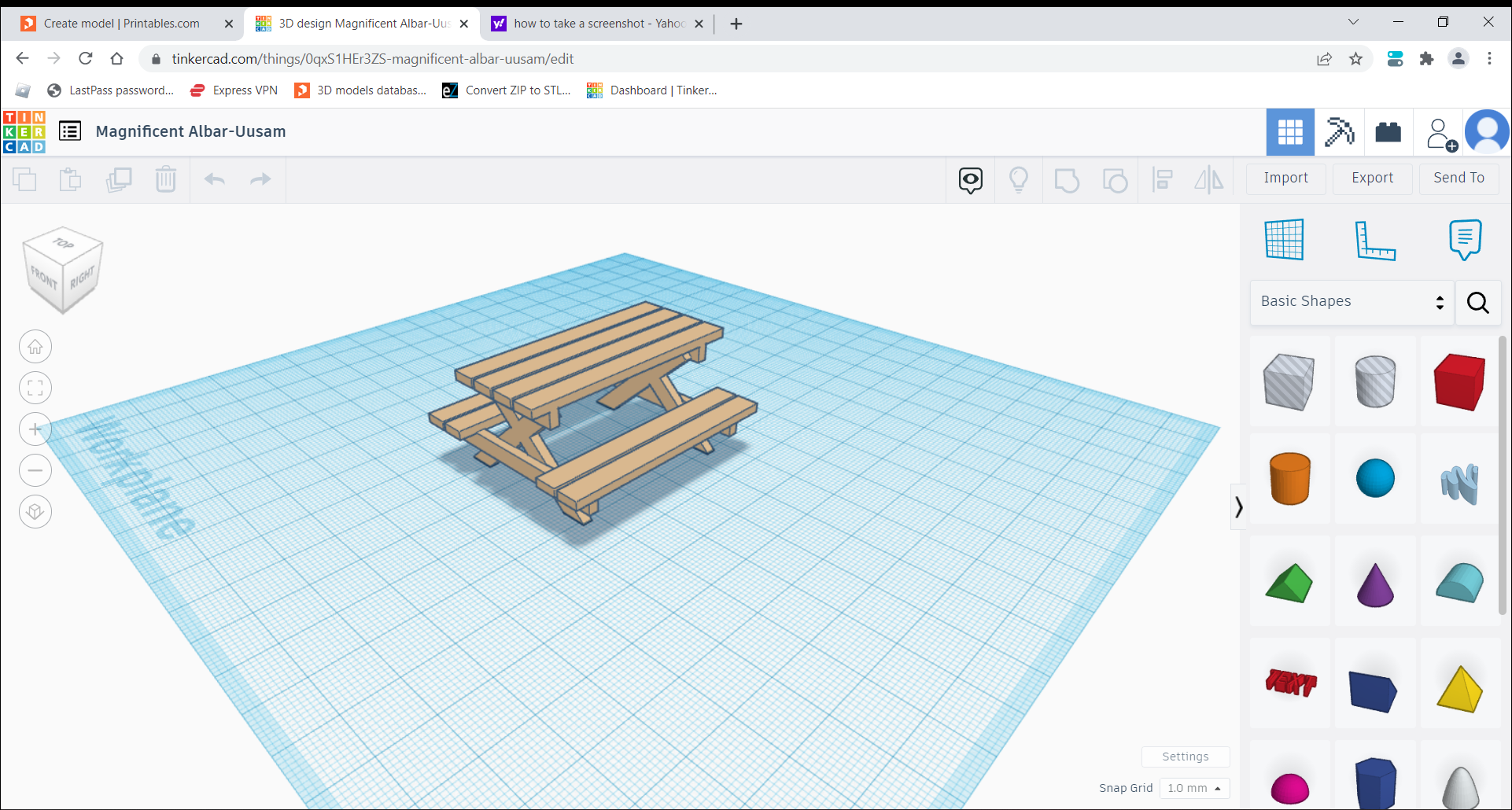 3d Bench by TheFinnisher | Download free STL model | Printables.com