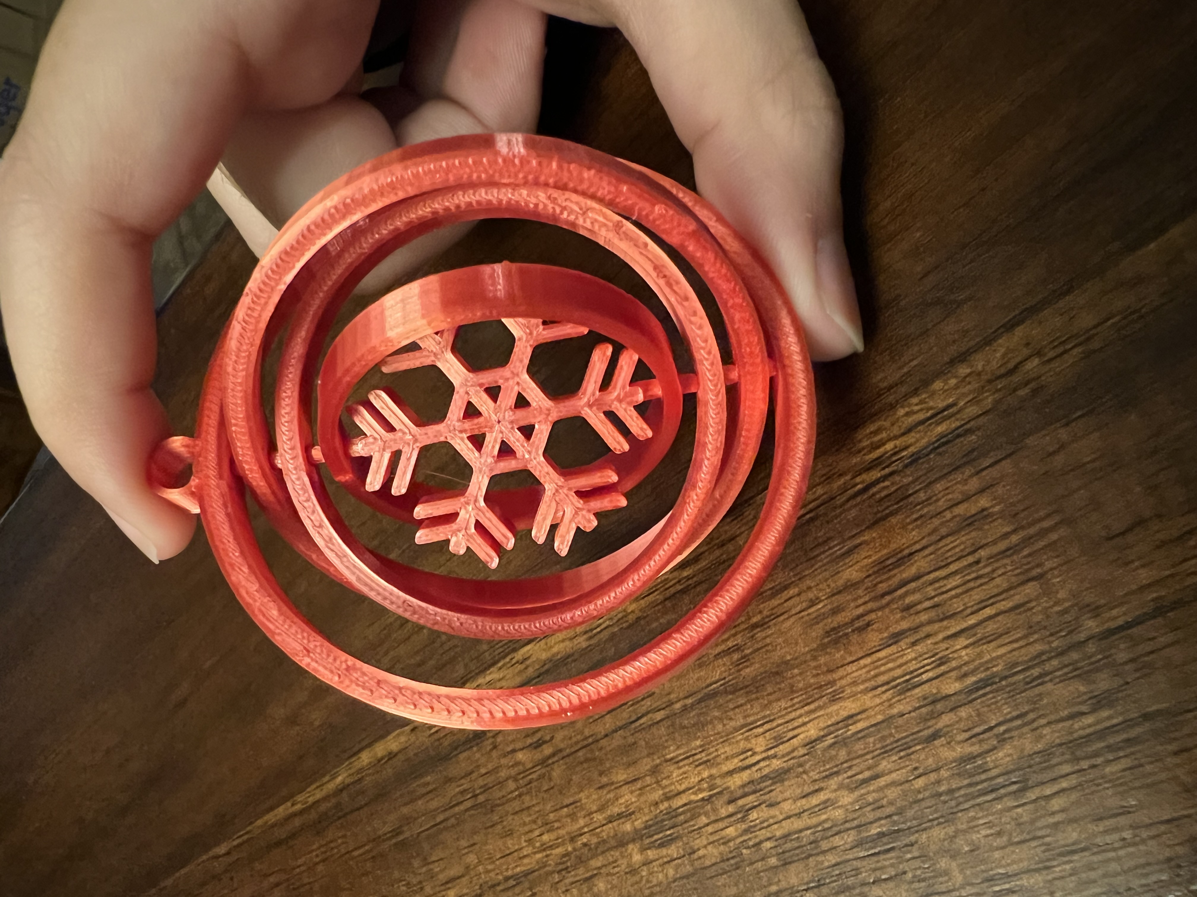 Spinning Christmas Ornament by ChoPrints | Download free STL model ...