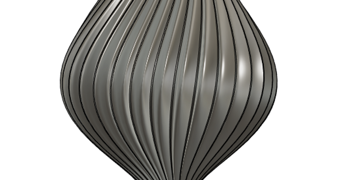 Christmas Ornament 3 by TheBreadman | Download free STL model ...