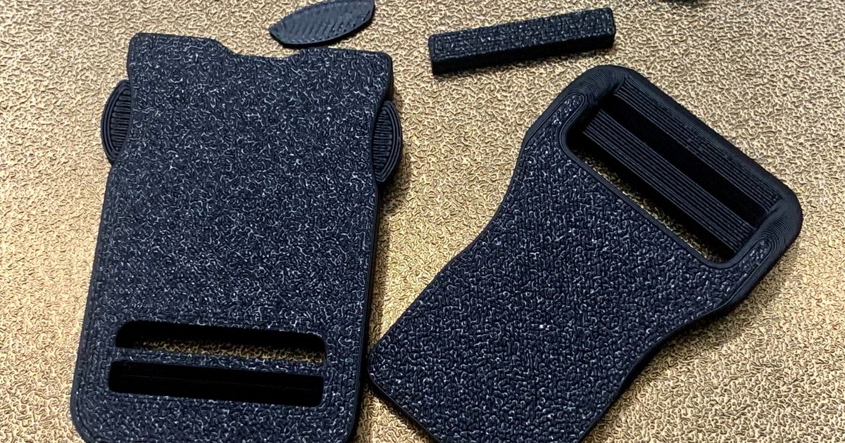 Robust BUCKLES with support by raj | Download free STL model ...