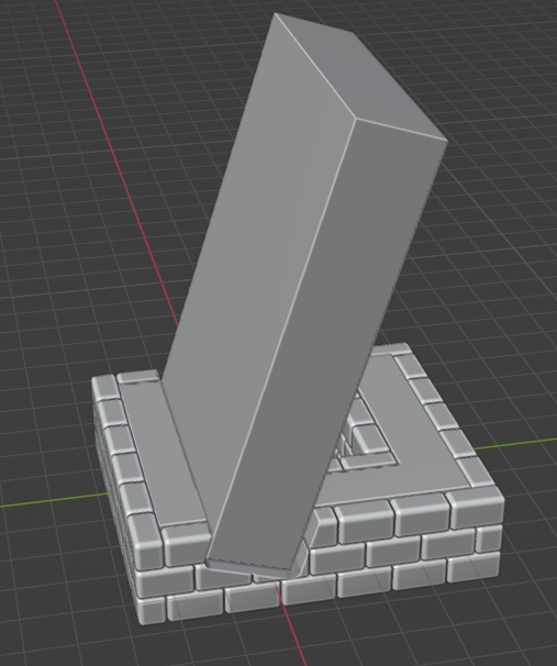 Miyoo Mini v2 Stand w/ Brick Pattern by hotdog3294 | Download free STL ...