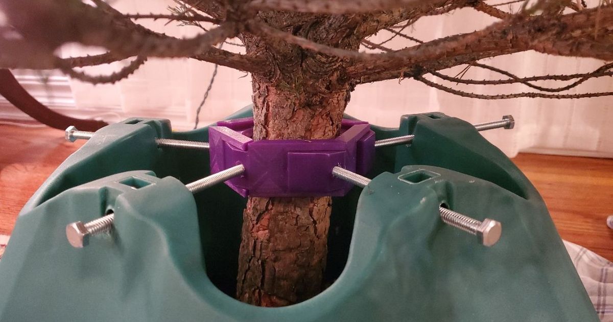 Interlocking Christmas Tree Clamp by Mechatronics | Download free STL ...