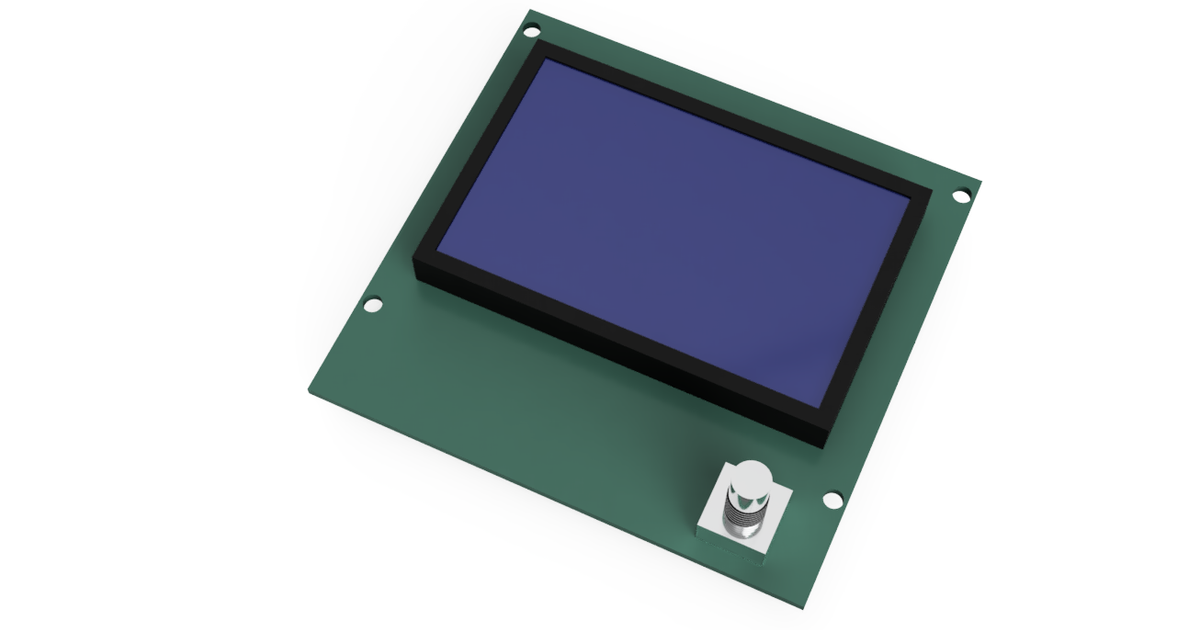 Ender 3/5 LCD Screen by SireInsectus | Download free STL model ...