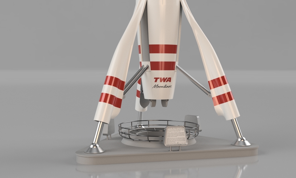 Tomorrowland Moonliner by Daveyland | Download free STL model ...