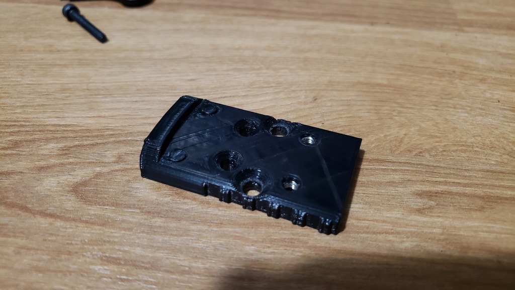 Holosun 4/507k RMR adapter for brownells glock slide by cody burns ...
