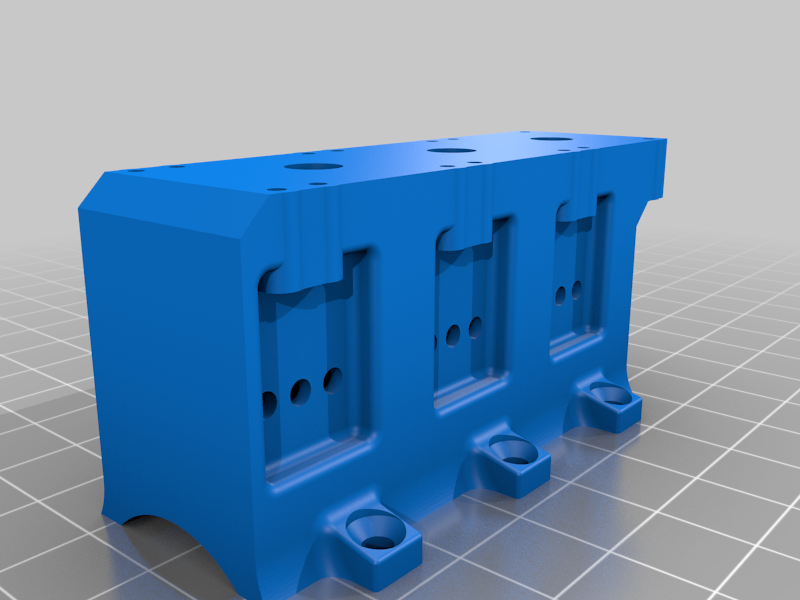 3 Cylinder Air Engine by cody burns | Download free STL model ...