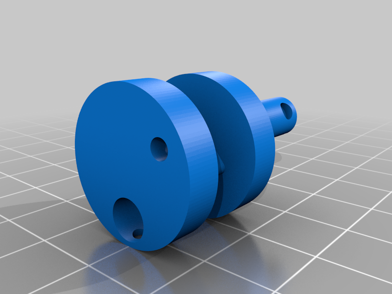 3 Cylinder Air Engine by cody burns | Download free STL model ...