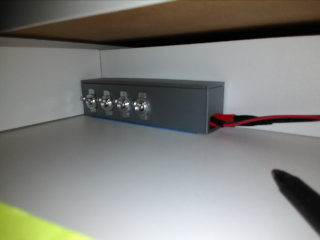 4 switch Led box by cody burns | Download free STL model | Printables.com