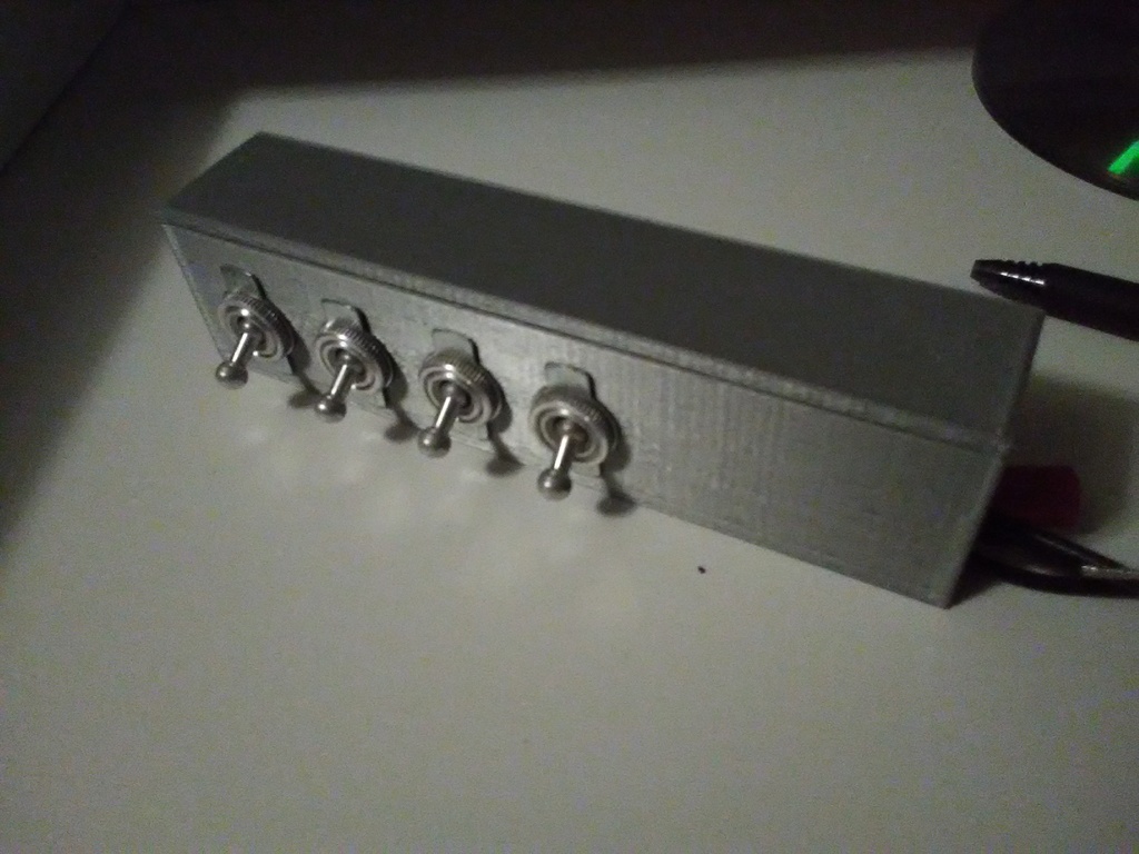4 switch Led box by cody burns | Download free STL model | Printables.com