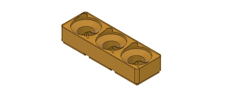 Gridfinity 1x3 - 3 x Paint Tube Holder by G114 | Download free STL ...