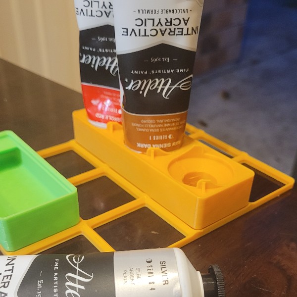 Gridfinity 1x3 - 3 x Paint Tube Holder by G114 | Download free STL ...