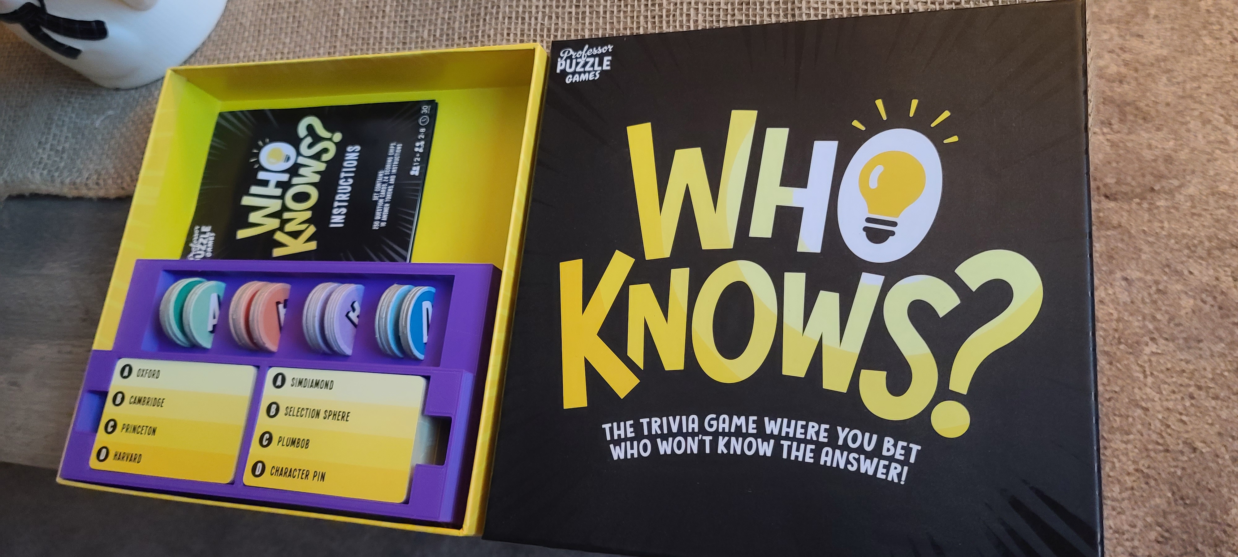 Who Knows? Game Organizer by Bret Cook | Download free STL model ...