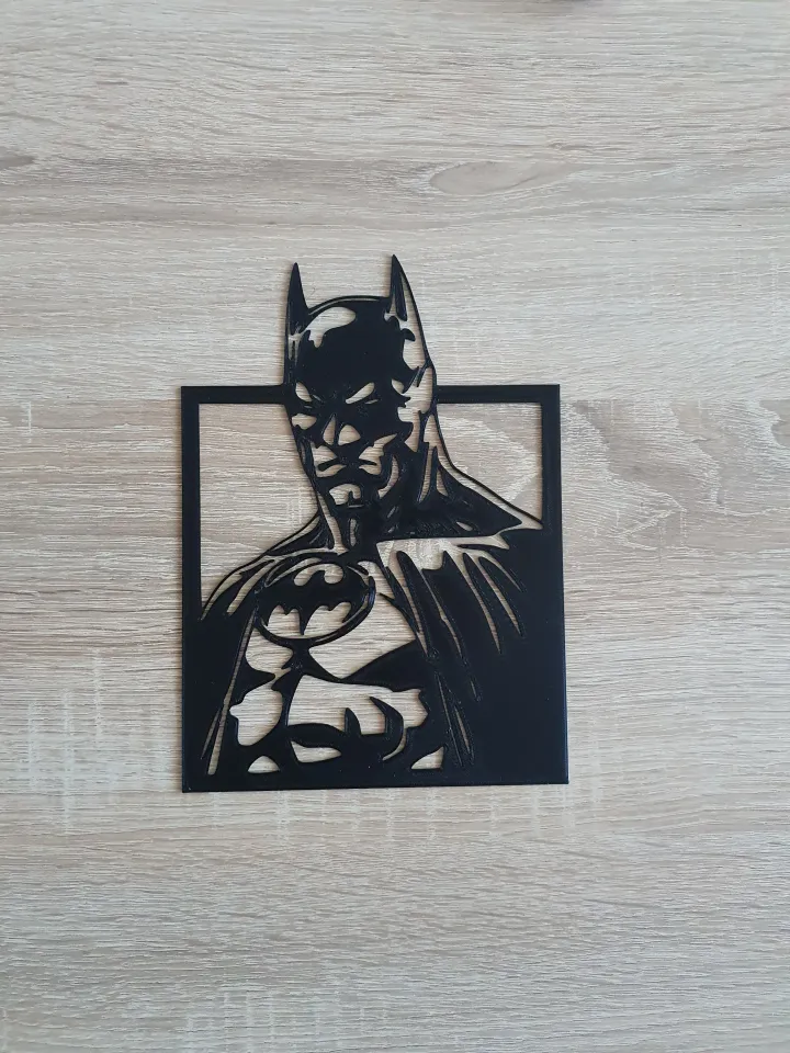 Batman Wall Art by MartinCrow | Download free STL model | Printables.com