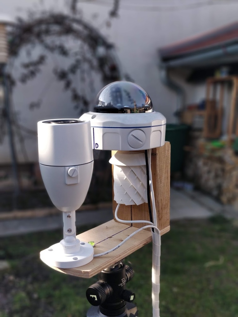 Half Helical rain/radiation shield for weather sensors by Higany ...