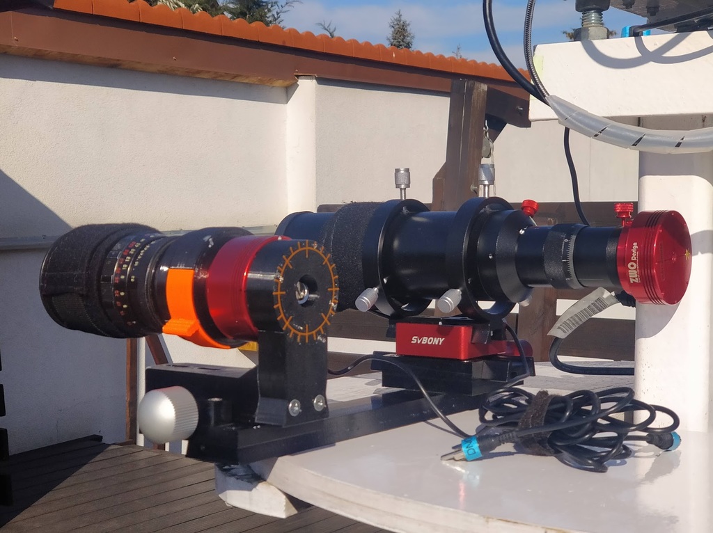 Vixen dowetail mount for ZWO ASI non-cooled cameras by Higany ...