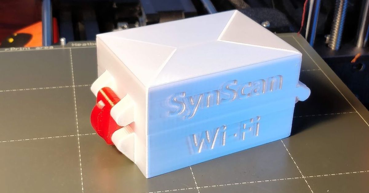 Storage box for SynScan Wi-Fi adaptor v2 by Higany | Download free STL model | Printables.com