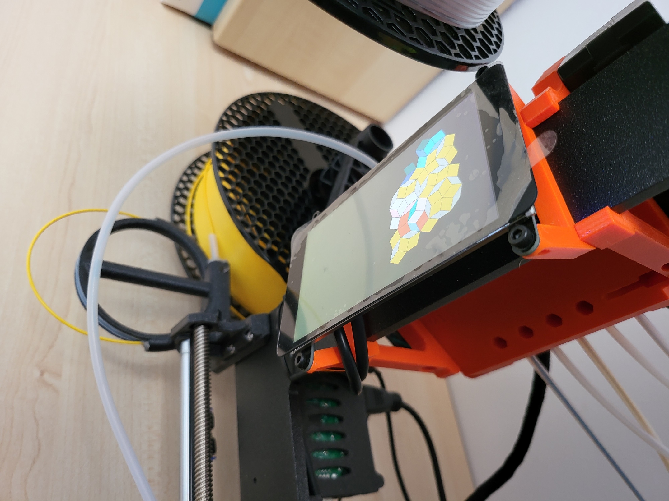 Support for Manga Screen on Prusa MK3S by marcvivet | Download free STL ...