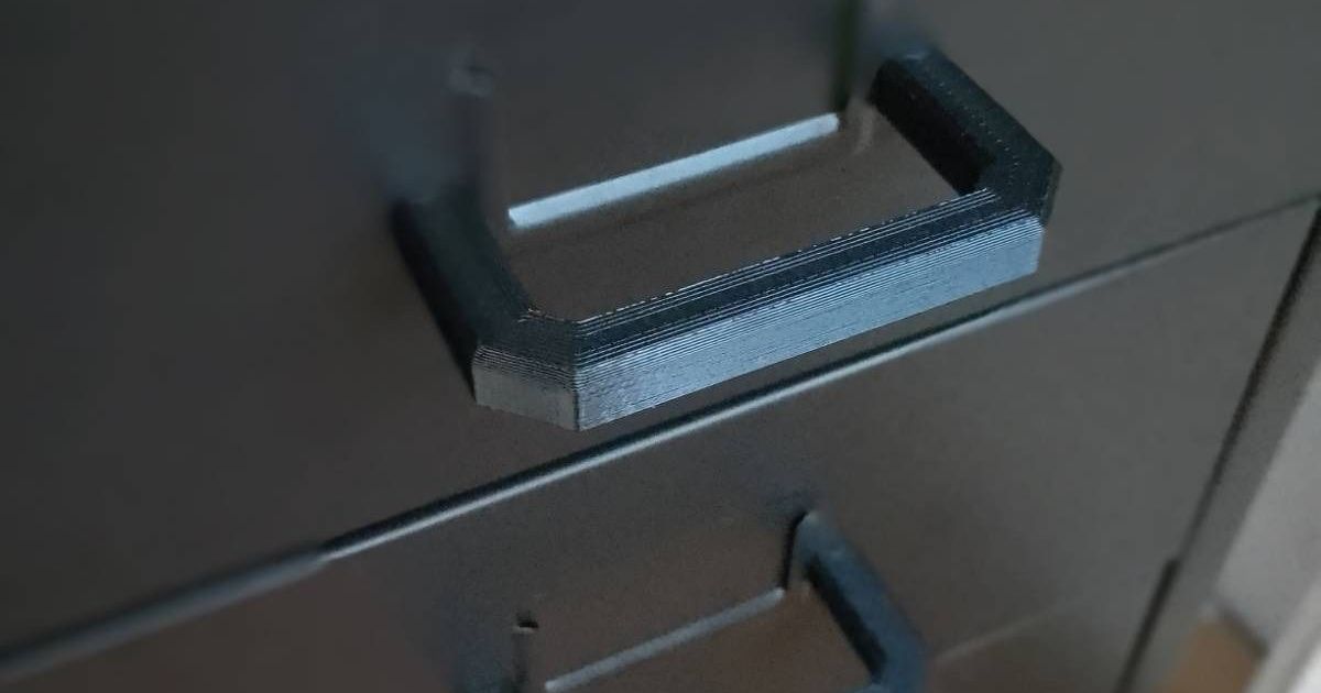 Helmer Drawer Handle by skopjanecot | Download free STL model ...