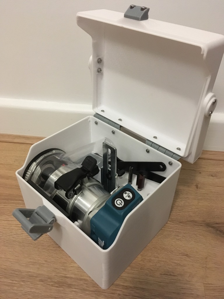 Tool box for a Makita Router (DRT 50Z) by Martin_au | Download free STL ...